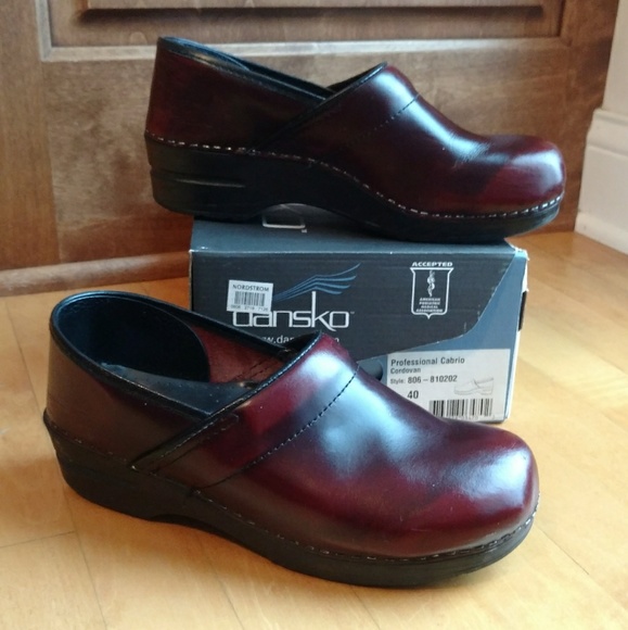Dansko | Shoes | Dansko Professional Cabrio Cordovan Clogs | Poshmark
